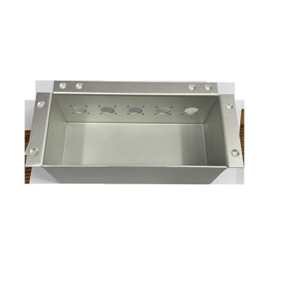 China Custom CNC Enclosure and Sheet Metal Chassis with 0.01-0.05mm Tolerance 1 PCS MOQ and Nickel Plating for sale