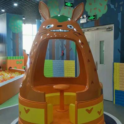 Китай Детские вращающиеся мягкие подушечные вращающиеся езды оборудование для игровых площадок в помещении продается