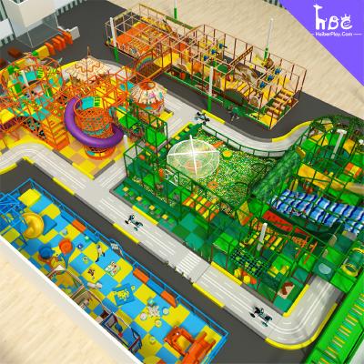 China Naughty Fort Childrens Indoor Play Equipment Trampoline Park Video Game Style for sale