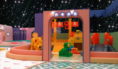 중국 3~12세 어린이용 상업용 실내 놀이터 장비 판매용