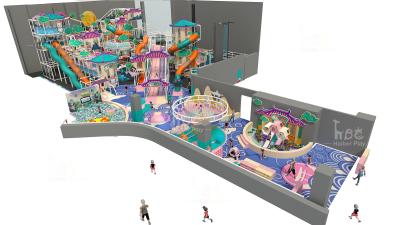 중국 상업용 실내 놀이터 장비 (2-12세 아동용) 판매용