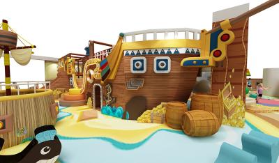 Cina Tematica nave pirata Parco giochi interno, attrezzature per la zona giochi interni in vendita