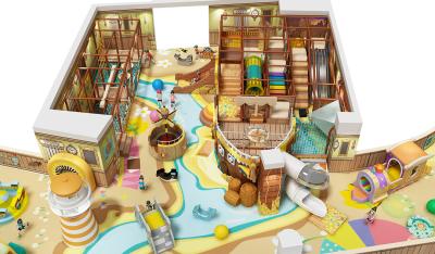 中国 海賊船屋内プレイグラウンド、ソフトパッド構造 販売のため