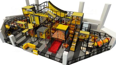 중국 LED 효과가 있는 우주 테마 실내 놀이터 장비 판매용