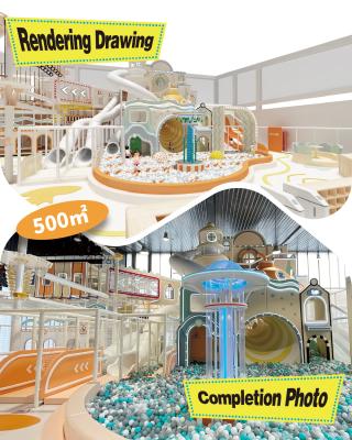 China Custom Themed Indoor Playground Equipment with Turnkey Solution for Large-Scale Installations for sale
