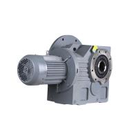 China High Torque Inline Motor Gearbox Helical Bevel Speed Reducer for sale