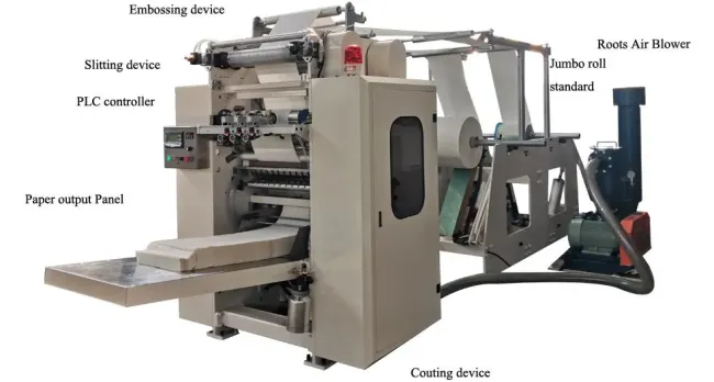 High Speed Automatic V Fold Hand Towel Paper Making Machine