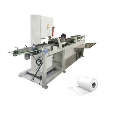 China Máquina de corte de papel higiénico de rollo pequeño totalmente automática de alta velocidad para fábrica de productos de papel for sale