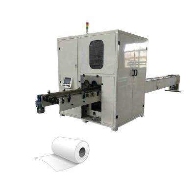 China Dubbelkanaal automatische toiletpapier snijmachine goede kwaliteit makkelijke bediening Te koop