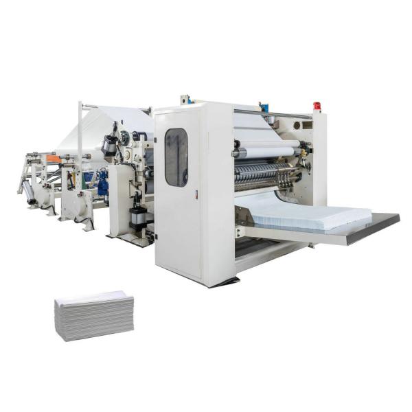 Quality N Fold Glue Lamination Paper Hand Towel Making Machine Variable Speed for sale