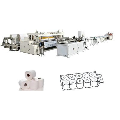 中国 自動キッチンタオル トイレットペーパーを作る機械 生産ライン 販売のため