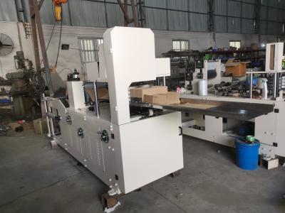China Bestseller vollautomatische Tageseinsatz Servietten Papier Viertel Klappmaschine mit gutem Preis für Gewebe Fabrik for sale