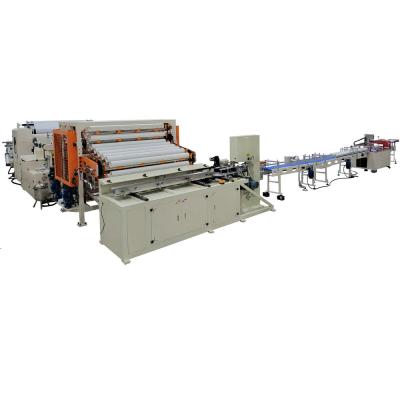 China Fully Automatic Toilet Paper Band Saw Making Machine Production Line for sale