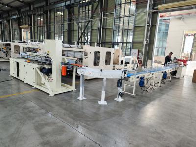 China Fully Automatic Toilet Paper Band Saw Making Machine Production Line for sale