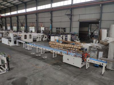 China Fully Automatic Toilet Paper Band Saw Making Machine Production Line for sale