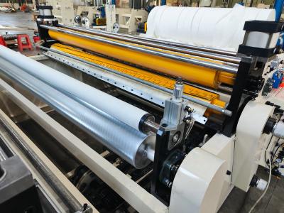 China Automatic Jumbo Roll Tissue JRT Slitting And Rewinding Machine 100 Rolls/Minute for sale