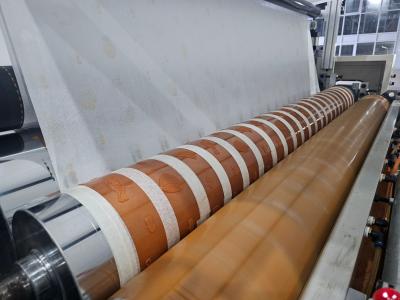 Cina Macchine per la fabbricazione di rotoli di carta da asciugamano maxi con stampa a colori in vendita