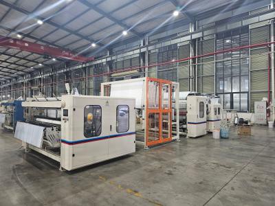 中国 マキシ ティッシュ 紙 タオル ロール 製造 機械 彩色印刷 販売のため