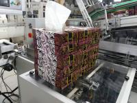 China Full Automatic High Speed Tissue Carton Packaging Machine for sale