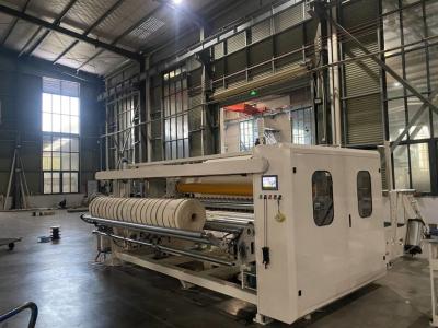 China Fully Automatic Jumbo Maxi Roll Paper Slitting And Rewinding Machine In High Demand for sale