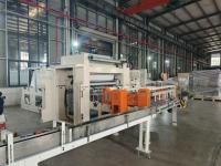 China Fully Automatic Facial Tissue Paper Folding Machine With Half Fold Transfer Device for sale