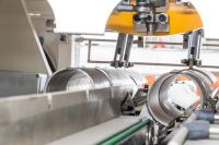 China Fully Automatic Large Production Scale Log Saw Cutting Machine For Factory Use for sale