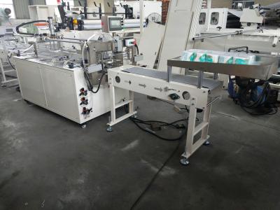 China Semi Automatic Medium Toilet Paper Rolls Packing Machine Easy Operation for sale