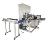 China Computerized Precision Automatic Nova Paper Towel Maxi Roll Band Saw Cutting Machine for sale