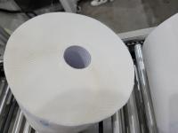 China Computerized Precision Automatic Nova Paper Towel Maxi Roll Band Saw Cutting Machine for sale