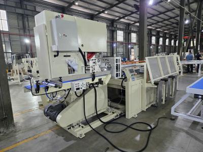 중국 컴퓨터 정밀 자동 노바 종이 수건 마시 롤 밴드 톱 절단 기계 판매용