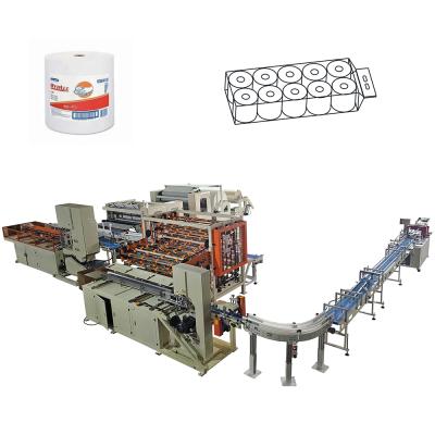 China Fully Automatic Toilet Paper / Kitchen Towel / Maxi Roll Paper Tissue Making Machine Line With Glue Lamination for sale