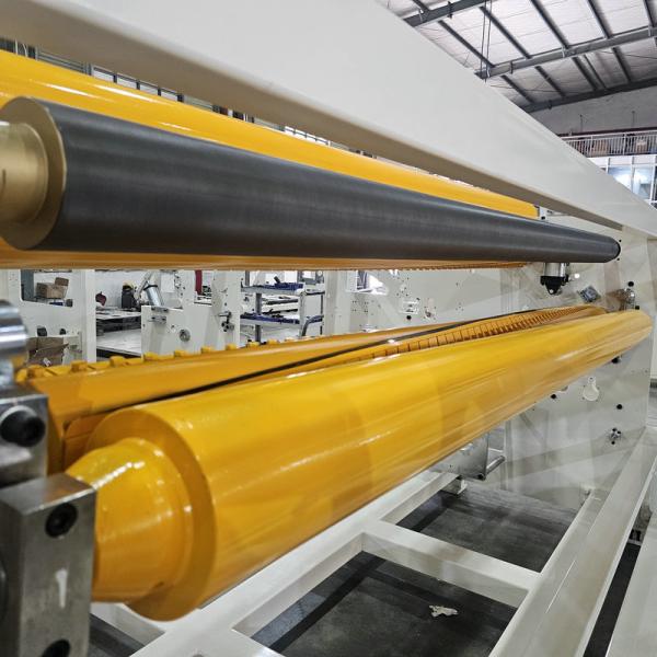 Quality Newest double perforating blade toilet paper/maxi towel roll rewinding machine for sale