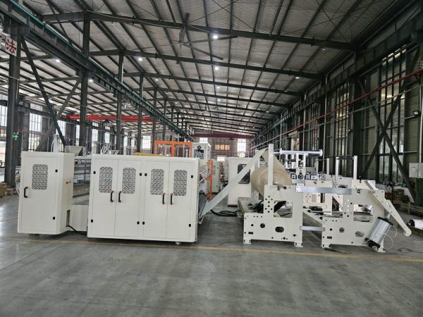 Quality Newest double perforating blade toilet paper/maxi towel roll rewinding machine for sale