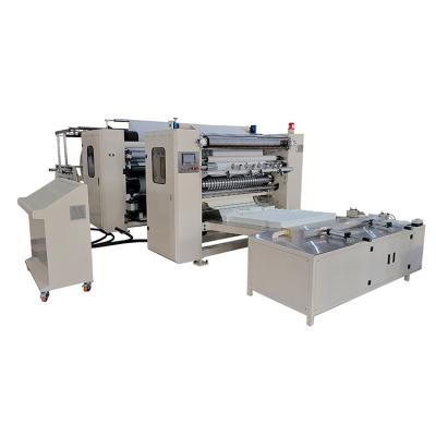 Cina Macchina per asciugamani piegati a N 80-100 m/min Linea di produzione con laminazione a colla in vendita