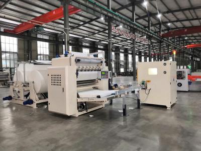 Cina Cina 6 linee di disegno morbido V interfold tessuto facciale carta fabbrica di macchine di linea di produzione fabbrica in vendita