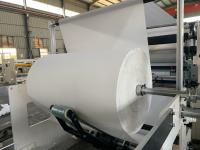 China PLC Automatic Toilet Paper Roll Rewinding Machine 2800mm Width Maxi Roll Making for sale