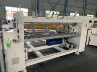 China PLC Automatic Toilet Paper Roll Rewinding Machine 2800mm Width Maxi Roll Making for sale