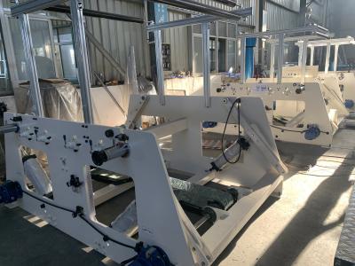 Cina Macchina pneumatica di goffratura di fabbricazione di carta del fazzoletto per il trucco delle unità Coreless automatico in vendita