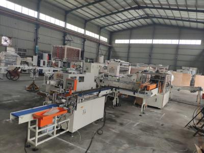 China Servofütterungsgewebe-Schneidemaschine XINYUN übermittelnd, kartonieren Sie weich verpacken zu verkaufen