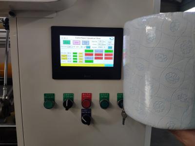 China Rolo do papel 14KW que faz a máquina, papel higiênico de Rewinder da talhadeira do rolo à venda