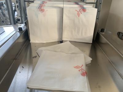 China Máquina de enrolamento dobrável do papel de embalagem da tabela, 600 linha Min Tissue Napkin Machine à venda