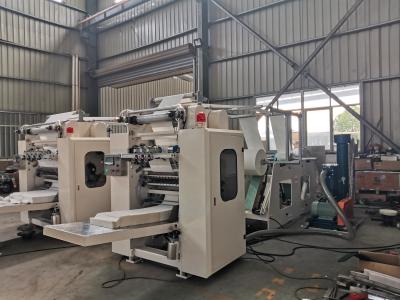 China De inkt merkte Gezichtspapieren zakdoekje Makend de Orde van de Machineoutput het In reliëf maken Te koop