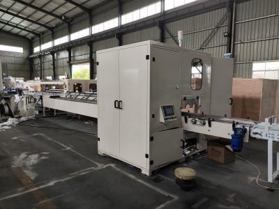 Cina Tagliatrice di carta del rotolo di servo delta di Xinyun piccola, macchina del rotolo della carta igienica 11KW in vendita