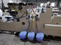 China Double Decks Napkin Paper Making Machine 1500 Sheets Per Minute Embossing Folding for sale
