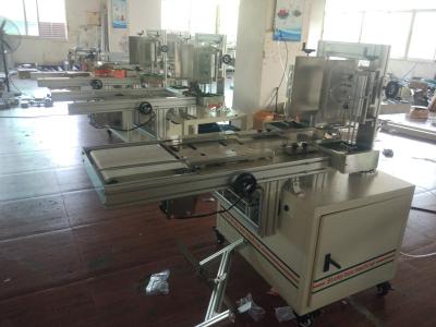 China Het vliegtuig die de Verpakkingsmachine van de Kartondoos, 3.2KW-het Uitdelen Puntdoos vervoeren krimpt Verpakkende Machine Te koop