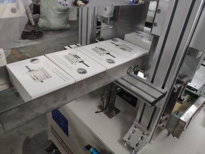 China Het vliegtuig die de Verpakkingsmachine van de Kartondoos, 3.2KW-het Uitdelen Puntdoos vervoeren krimpt Verpakkende Machine Te koop