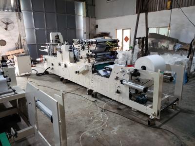 Cina Bobina di taglio della carta velina del rullo di lana latteo flessografico della stampatrice in vendita