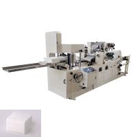 China Automatic Napkin Printing Folding Machine 400mm Width 600-800 Sheets Per Minute for sale