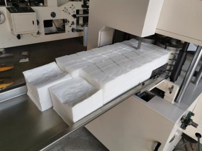 中国 400mmの幅の折りたたみ機械Aniloxロール切り開くことを印刷するカレンダーに記録する単位のナプキン 販売のため