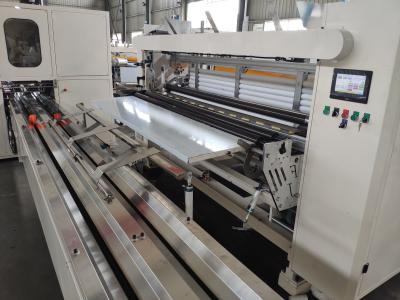 中国 三菱Servo 11KWの丸太は打抜き機二重にチャネルのペーパー中心の切り開を見た 販売のため